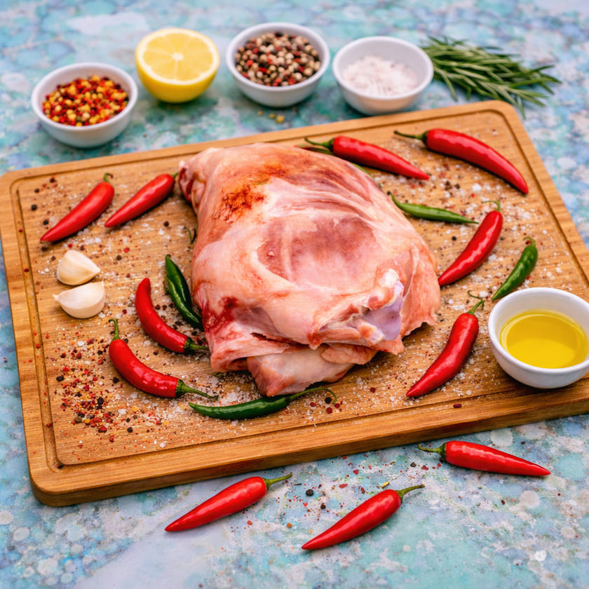 Dry Aged Halal Lamb Leg (Whole) – Musmeat
